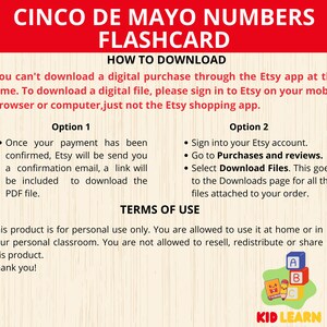 Numbers Bilingual Flashcards, Spanish and English, Early Learning ...