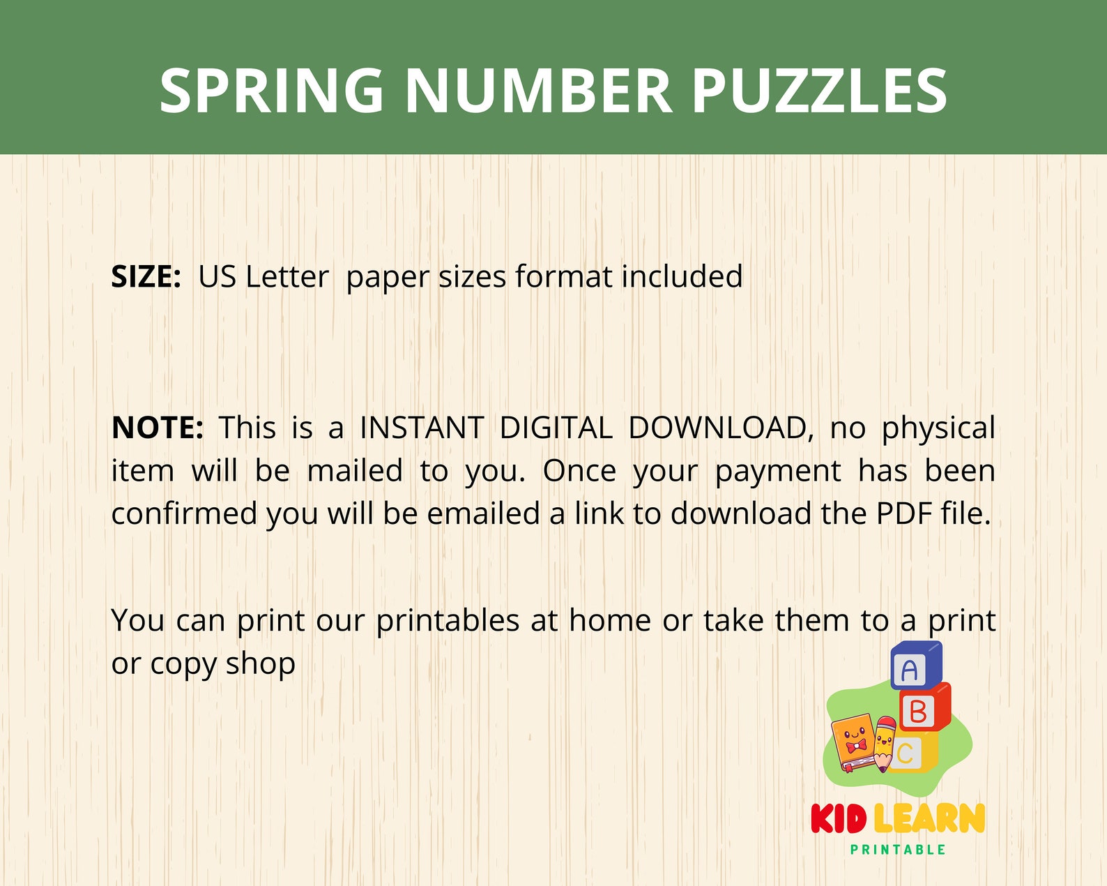 Spring Number Puzzles, Montessori Spring Printable, Number Sequence ...