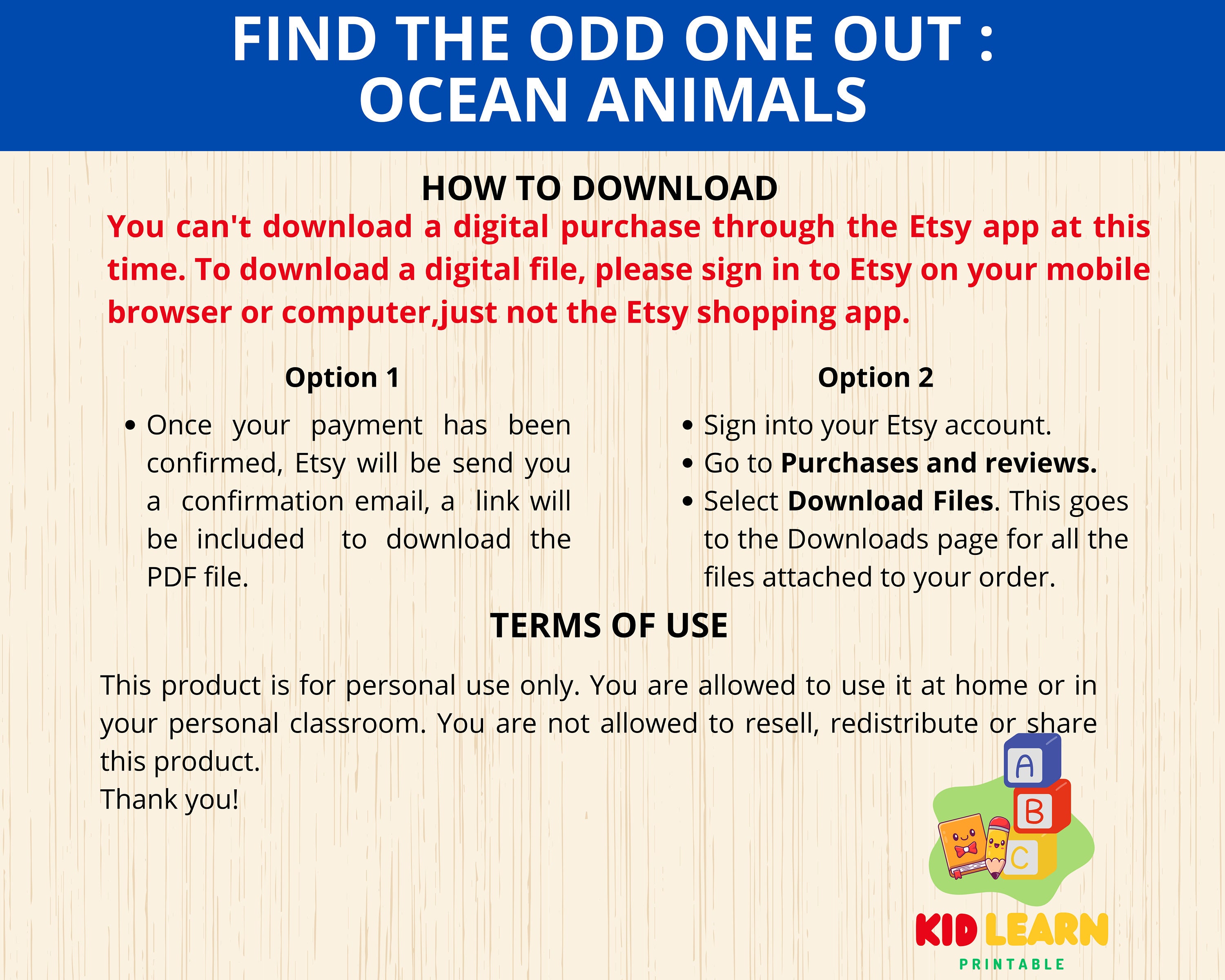 Find the Odd One Out,ocean Animals Activity,matching Similar and ...