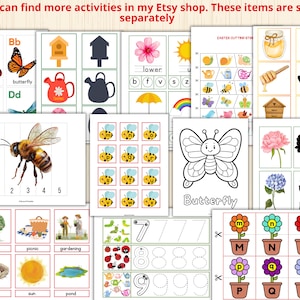 Honeybee Shadow Matching Cards,bee Flashcards,nature Flashcards,bee ...