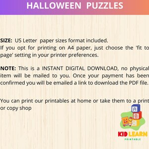 Halloween Number Puzzles,halloween Montessori,halloween Number Sequence ...