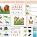 Camping Alphabet Cards,camping Flashcards,camping Montessori,camp Cards ...