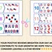 4th of July Number Matching,4th of July Puzzle,counting Activity,number ...