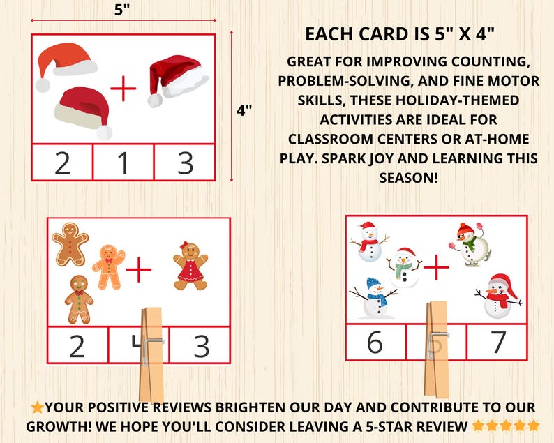 Christmas Addition Clip Cards,christmas Addition Worksheet,addition ...