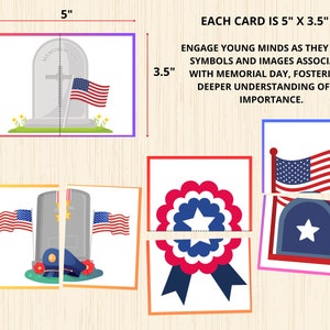 Memorial Day Matching Activity,memorial Day Puzzles,symmetry Puzzles ...
