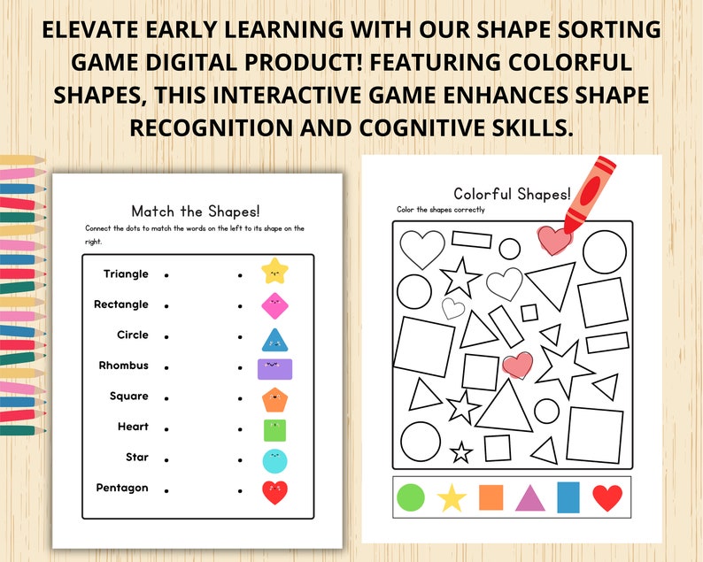 Preschool Shapes Worksheets, Prek Shape,shape Activities, Basic Shapes ...