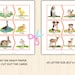 Mother and Baby Farm Animal Matching Card,montessori Farm Unit,farm ...