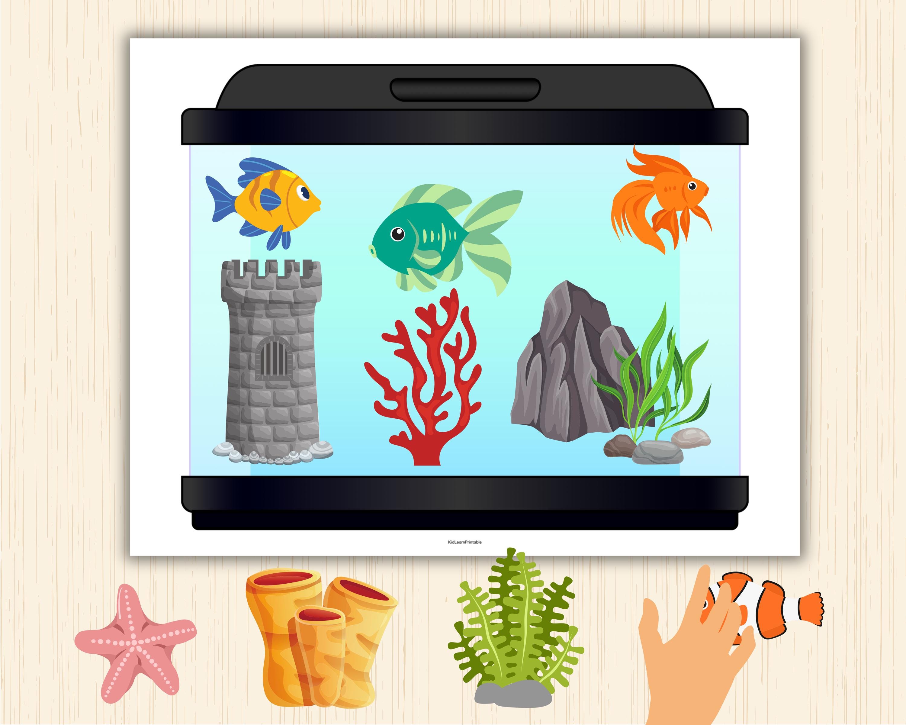 Build A Fish Tank,diy Paper Crafts Kids,make a Fish Tank,build an ...