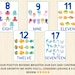 Ocean Number 1-10 Flashcards,sea Animals Number Cards,sea Animals ...