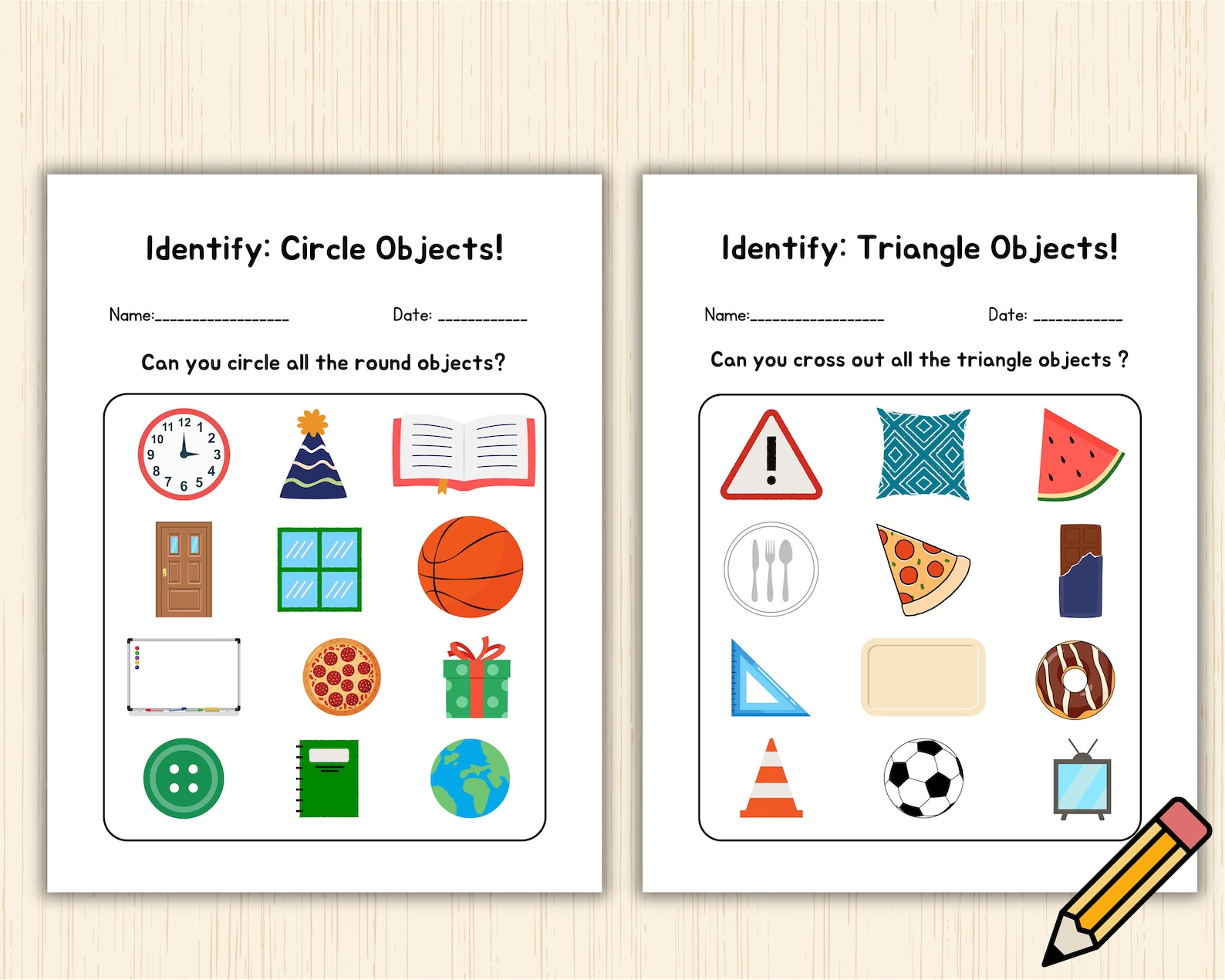 Shapes Matching Activity,shape Sorting, Shape Recognition, Matching ...