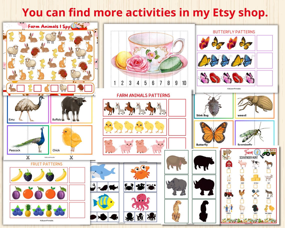 Farm Animals Word Tracing Cards,farm Words Tracing,farm Montessori,farm ...