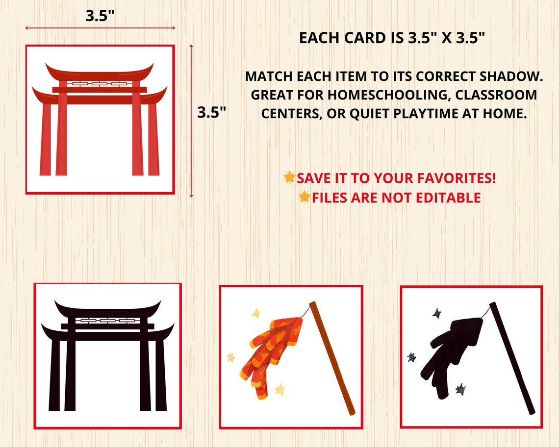 Chinese New Year Shadow Matching,matching Activity,lunar New Year ...