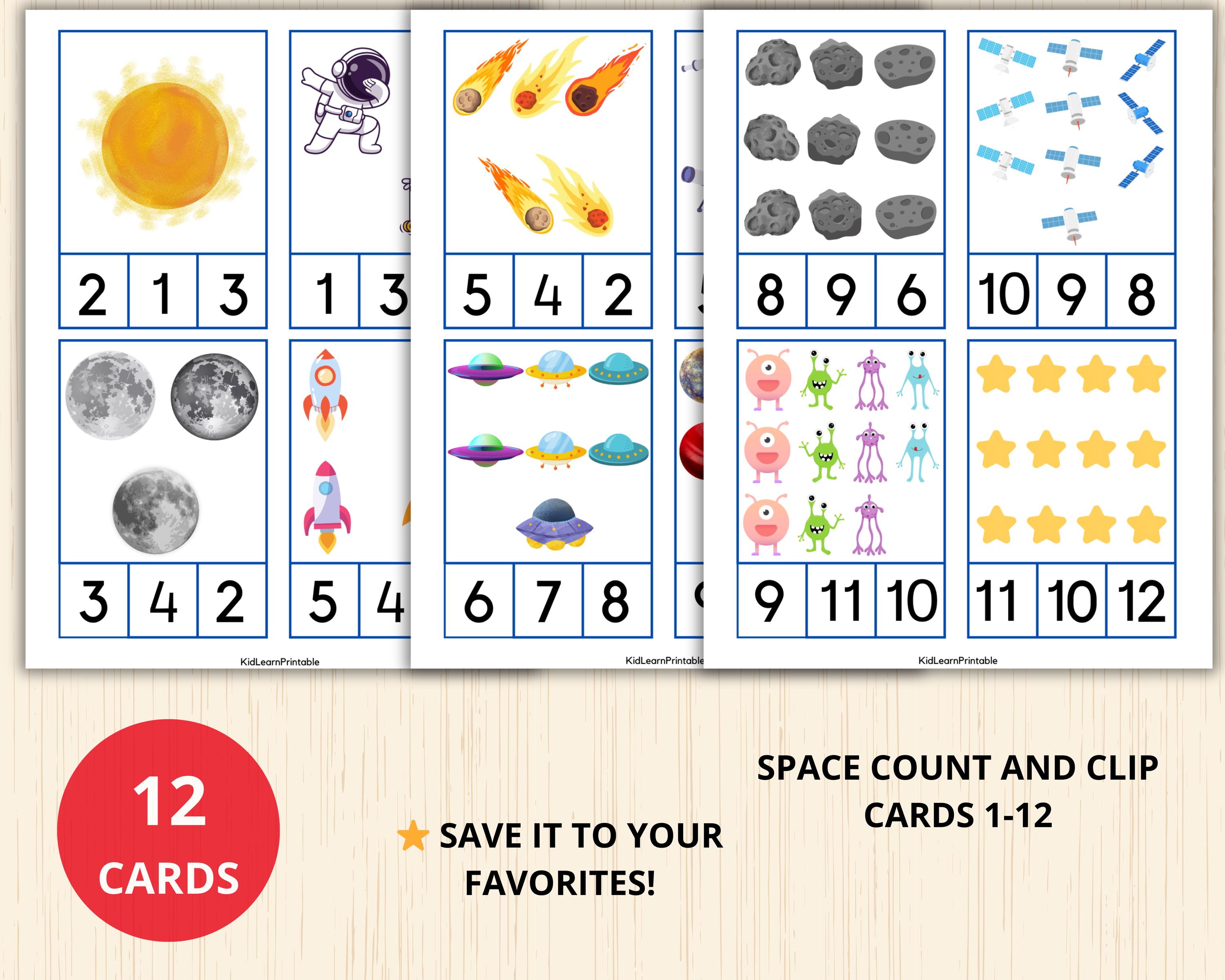 Outer Space Bundle,outer Space Unit Study,space Preschool,learning ...