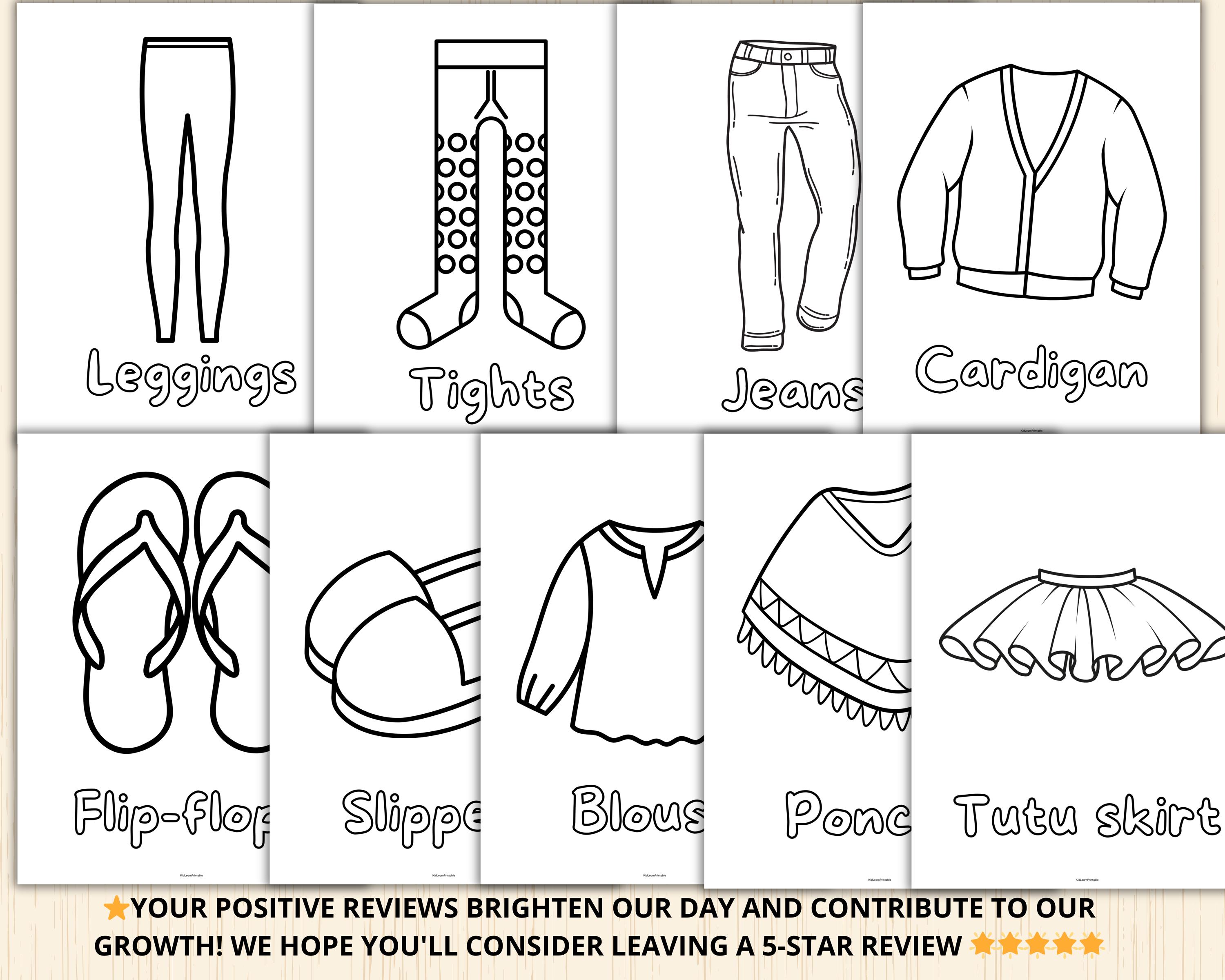 Clothes Coloring Kid,clothes Coloring Pages,clothes Coloring Sheets ...