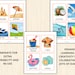 Summer Flashcards, Seasons Flashcard,beach Cards,summer Montessori ...
