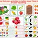 Fruits and Vegetables Sorting Activity,color Matching Game,fruits and ...