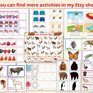 Zoo Animals Word Tracing Cards,zoo Animals Words Tracing,zoo Montessori ...