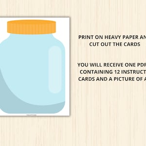 Bug in a Jar Counting Activity, Pretend Play,insect Busy Book, Bug Unit ...