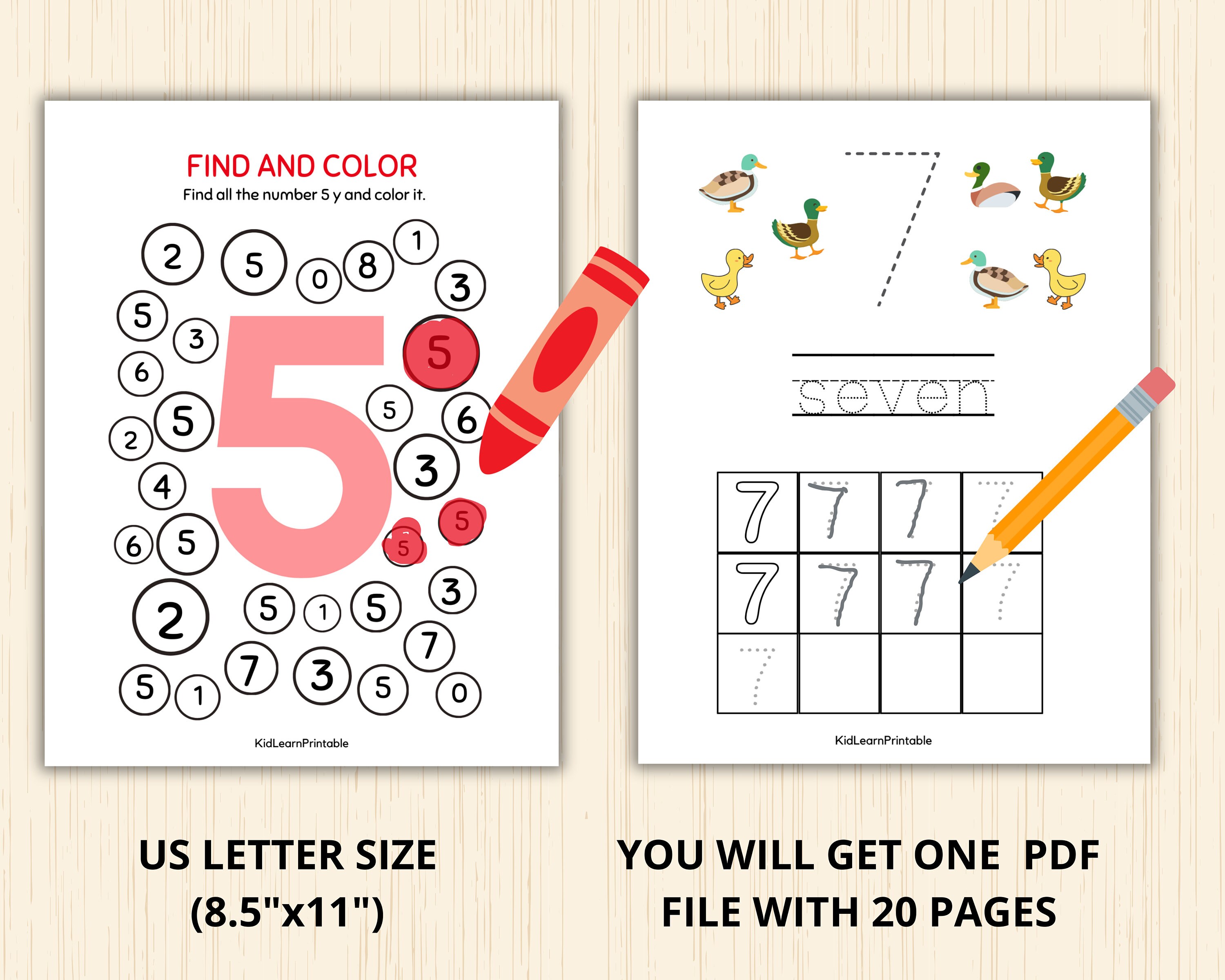 Number Recognition,number Tracing,traceable Numbers,preschool ...