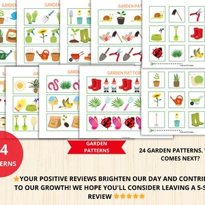Garden Bundle,garden Unit Study,spring Preschool,homeschool Learning ...