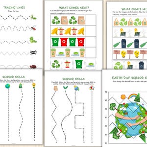 Earth Day Activity Pack,earth Day Activity Book,earth Day Preschool ...