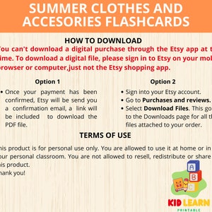 Clothes Vocabulary,clothes Montessori Flashcards,nomenclature Cards for ...