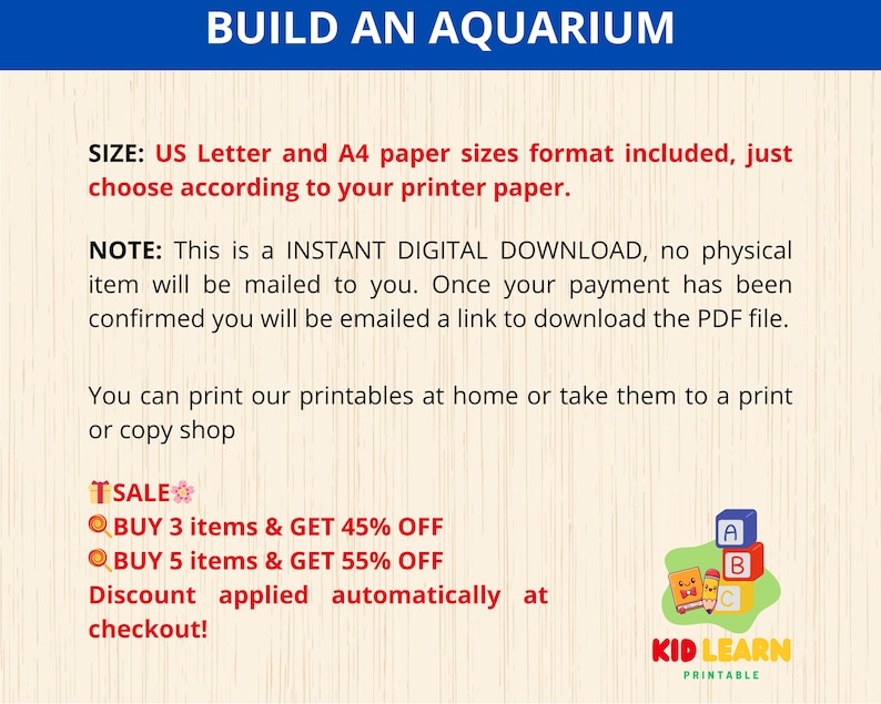 Build A Fish Tank,diy Paper Crafts Kids,make a Fish Tank,build an ...