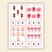 Valentine Count and Clip Cards,valentine's Day, Preschool Activity ...