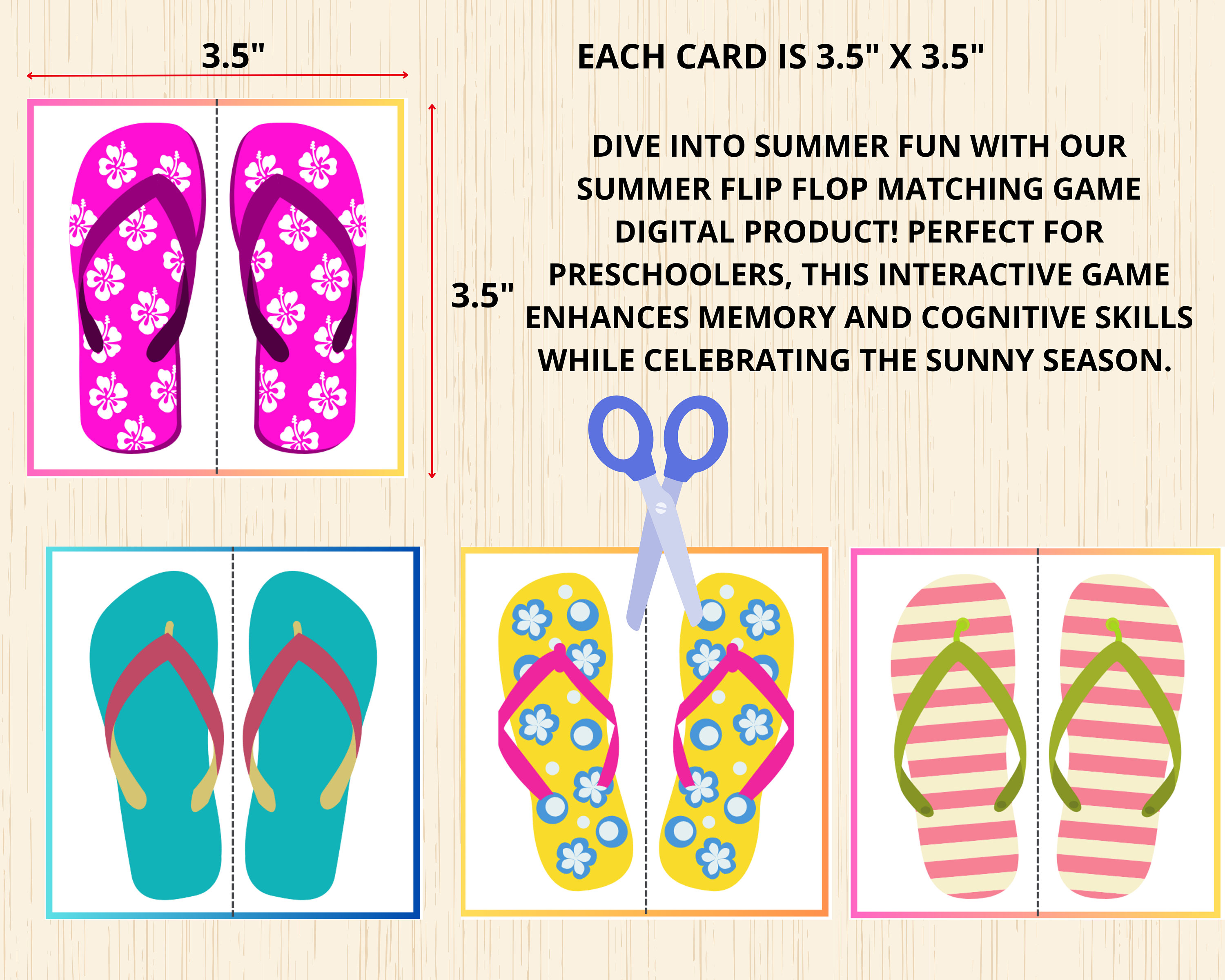 Summer Matching Game,summer Montessori,symmetry Puzzles,symmetry ...
