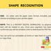 Shapes Matching Activity,shape Sorting, Shape Recognition, Matching ...