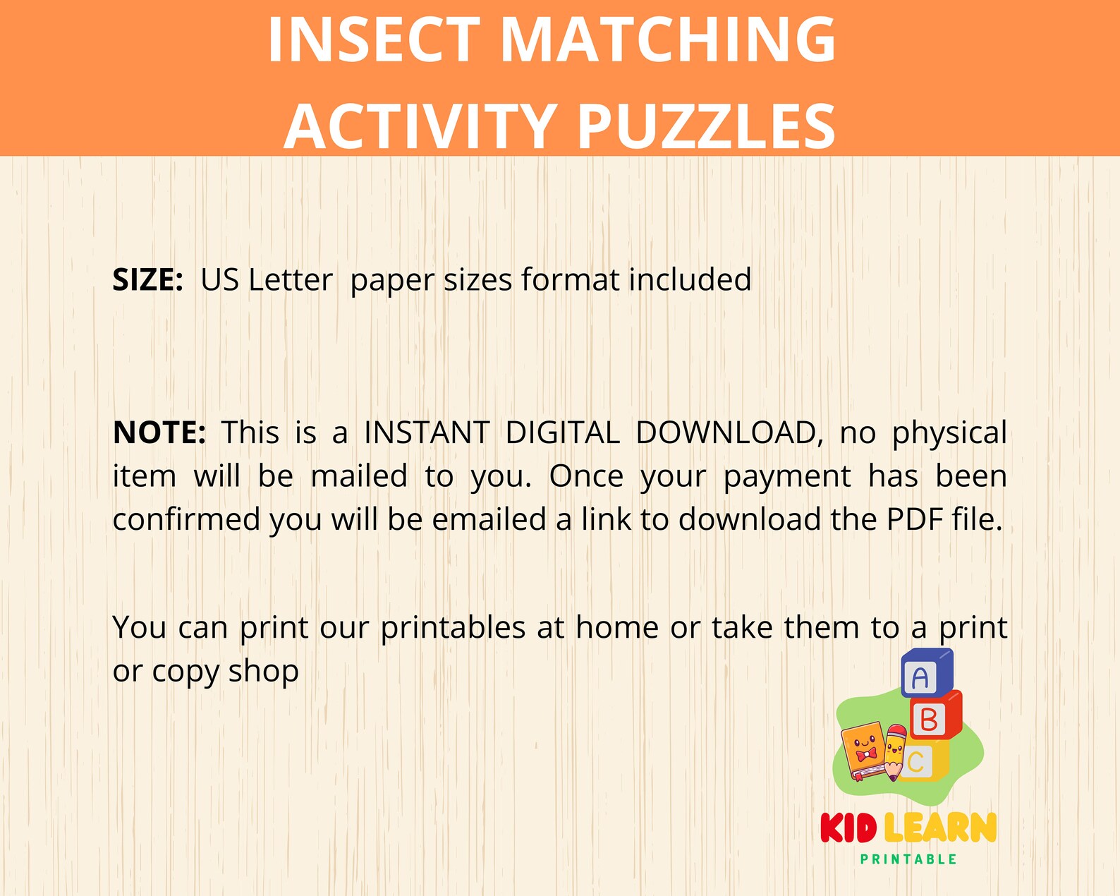 Insect Matching Activity, Insect Puzzles, Insect Symmetry, Bug Matching ...