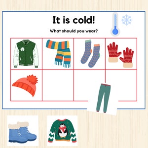 Dress up Activity,weather Activities, Preschool, Learn Weather, Weather ...