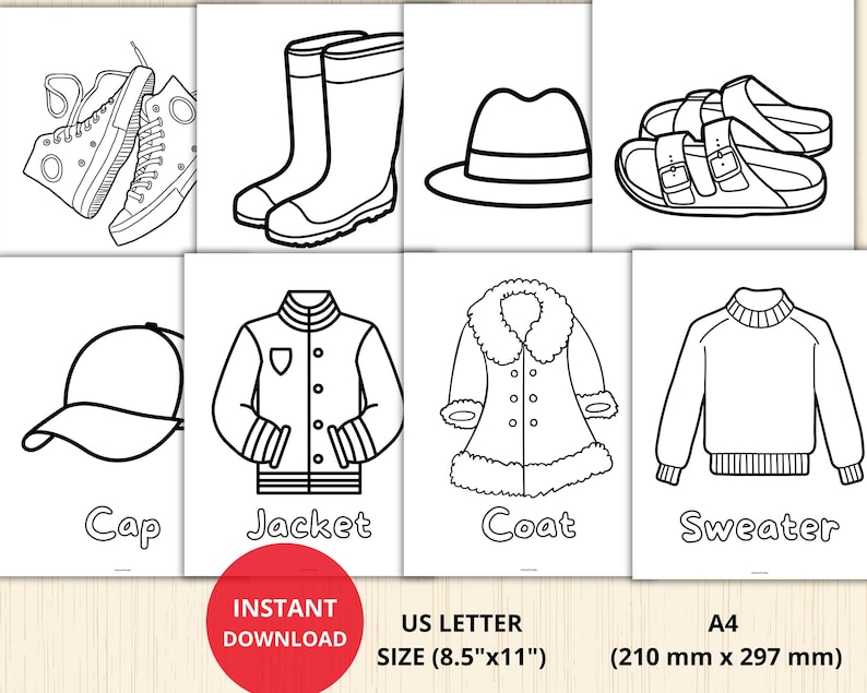 Clothes Coloring Kid,clothes Coloring Pages,clothes Coloring Sheets ...