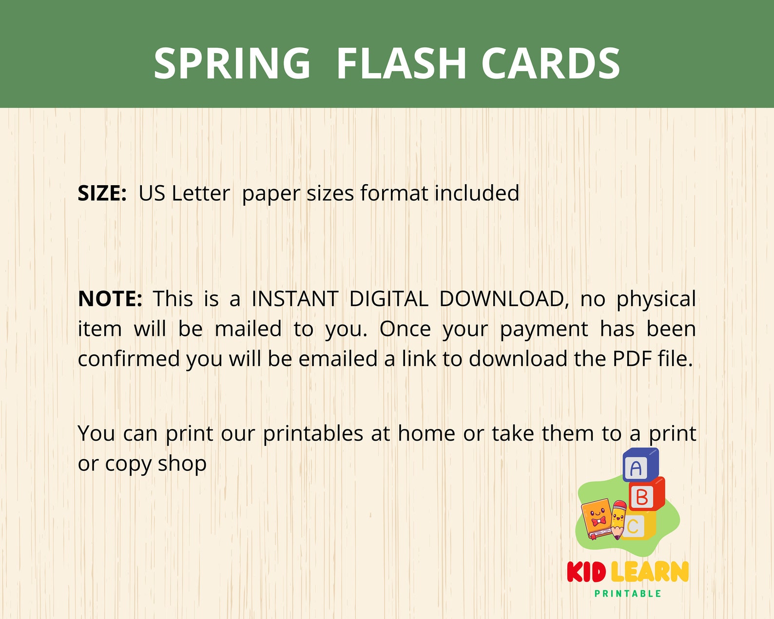 Spring Flashcards, Spring Vocabulary Cards,nature Cards,sensory Bins ...