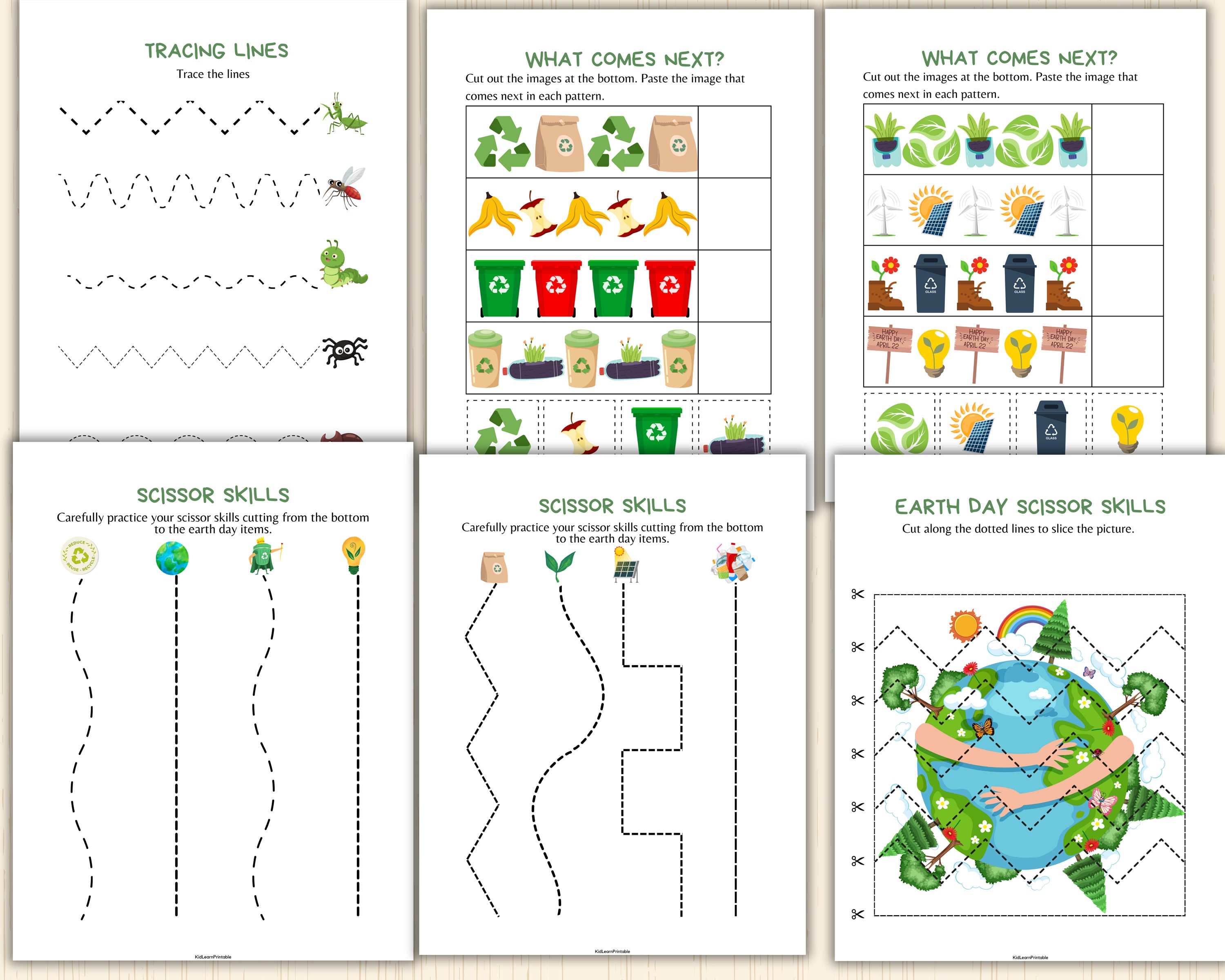 Earth Day Activity Pack,earth Day Activity Book, Colouring Pages ...