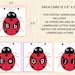 Ladybug Letter Match, Preschool Letters,alphabet Matching Game,alphabet ...