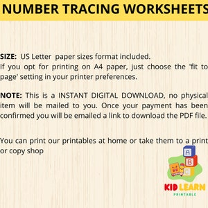 Number Tracing Worksheets,number Tracing Sheet,traceable Numbers ...
