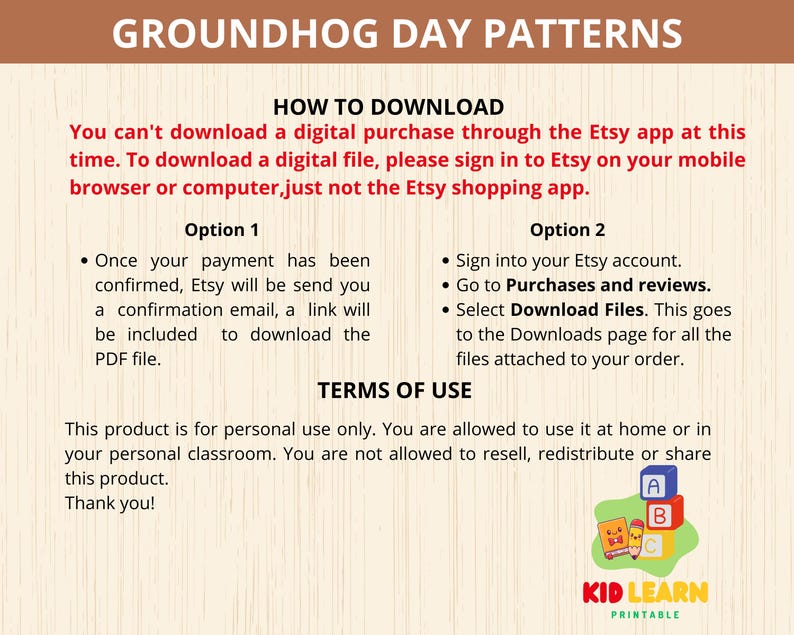 Groundhog Day Pattern,what Comes Next,groundhog Day Activities ...