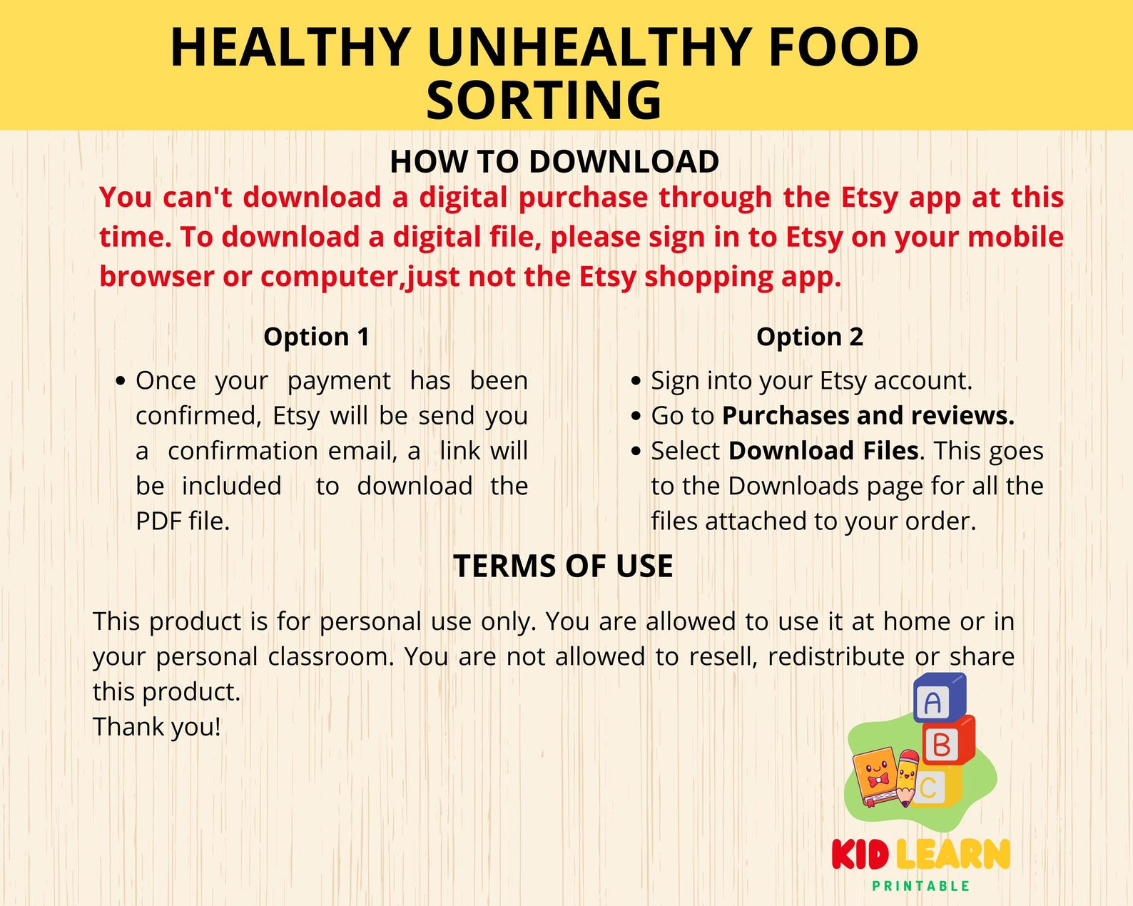 Healthy or Unhealthy Food Sorting Game,nutrition Food Kindergarten ...