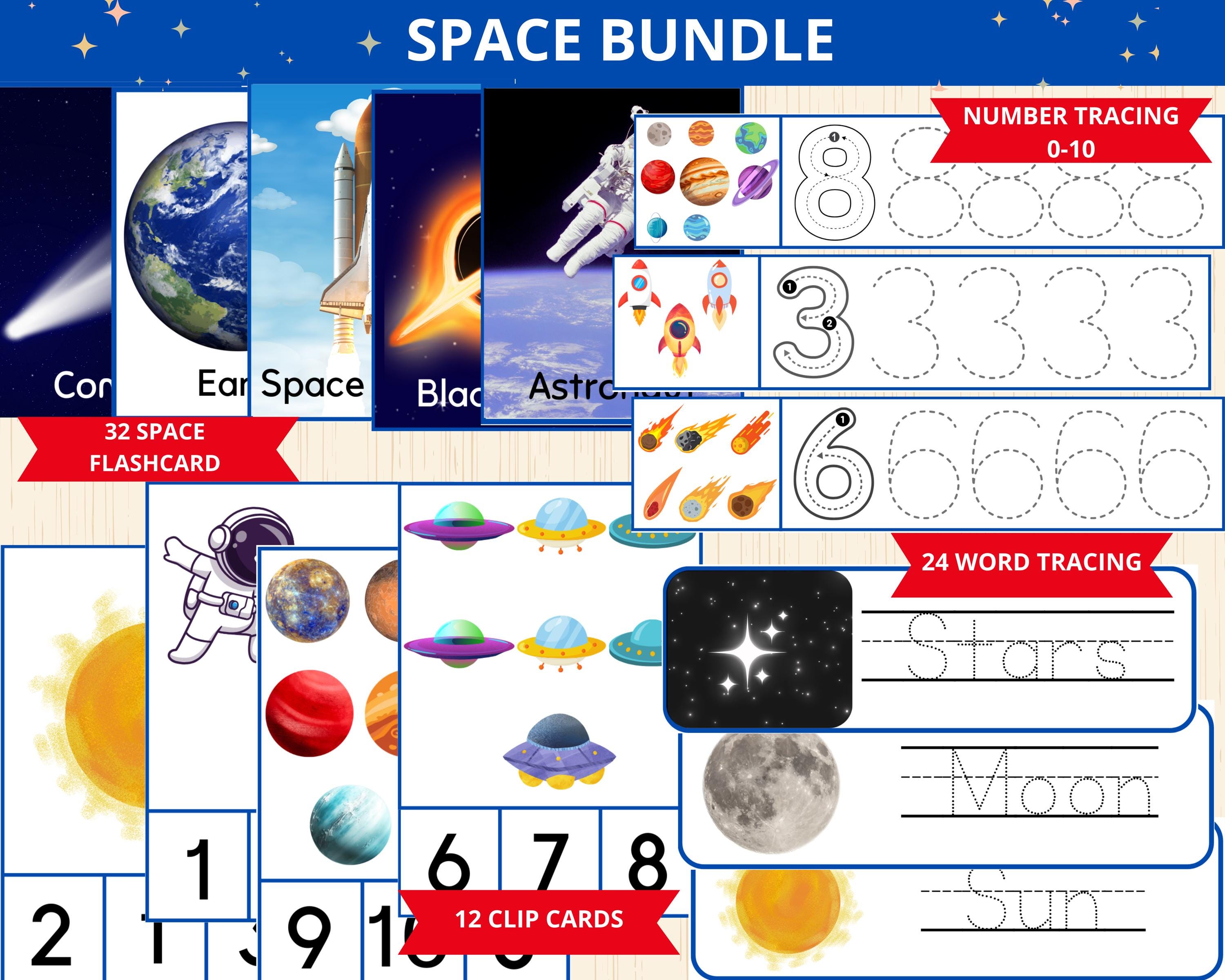Outer Space Bundle,outer Space Unit Study,space Preschool,learning ...