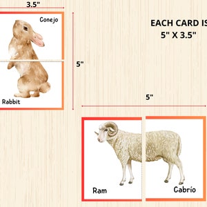 Farm Animals Puzzle Pairs,farm Animals Symmetry Puzzles, Animals ...