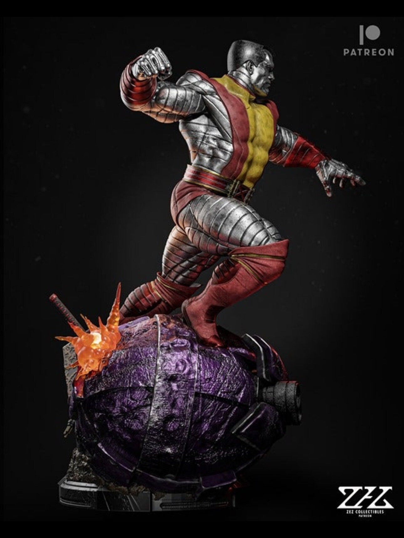 Colossus Fan Art Statue 1:6 Scale unpainted - Etsy