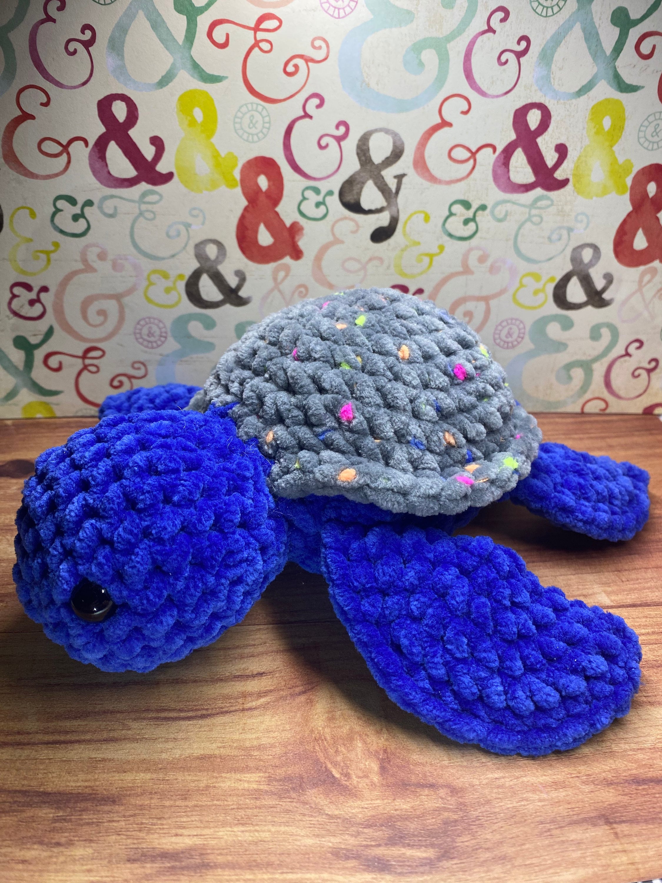 Custom Sea Turtle Amigurumi, Crochet Sea Turtle, Made With Soft ...