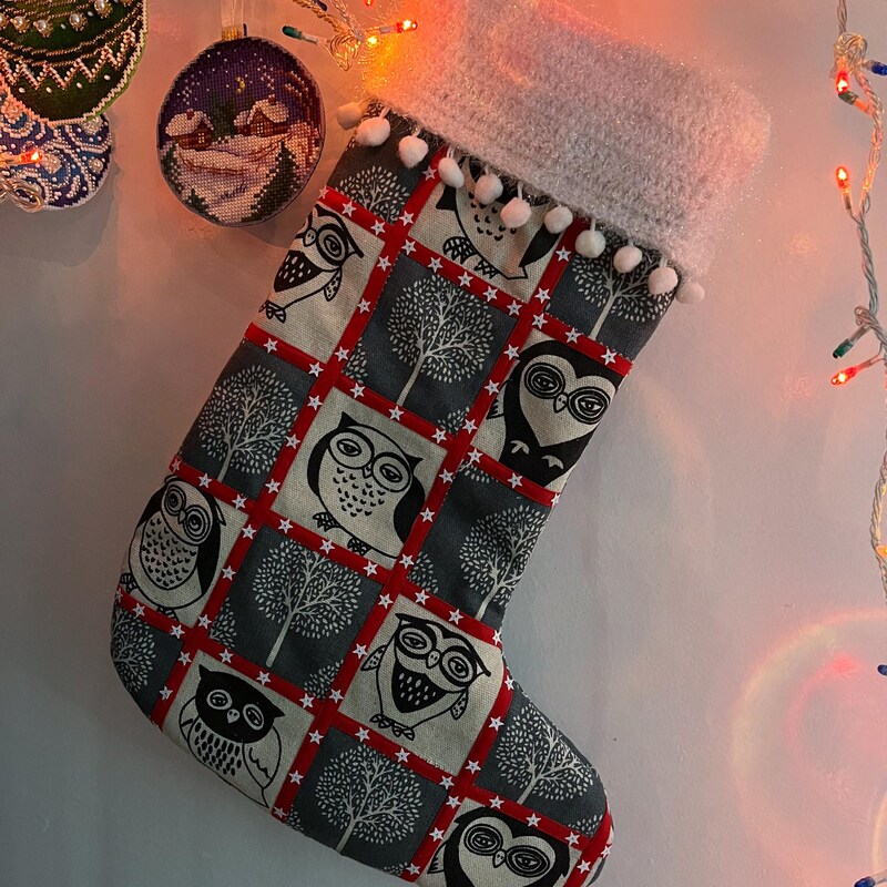 Owl Stocking - Etsy