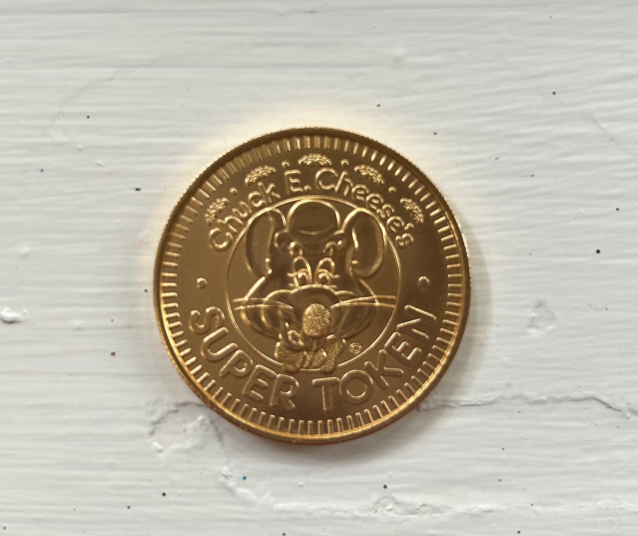 Chuck E Cheese Super Token PO1A - Etsy