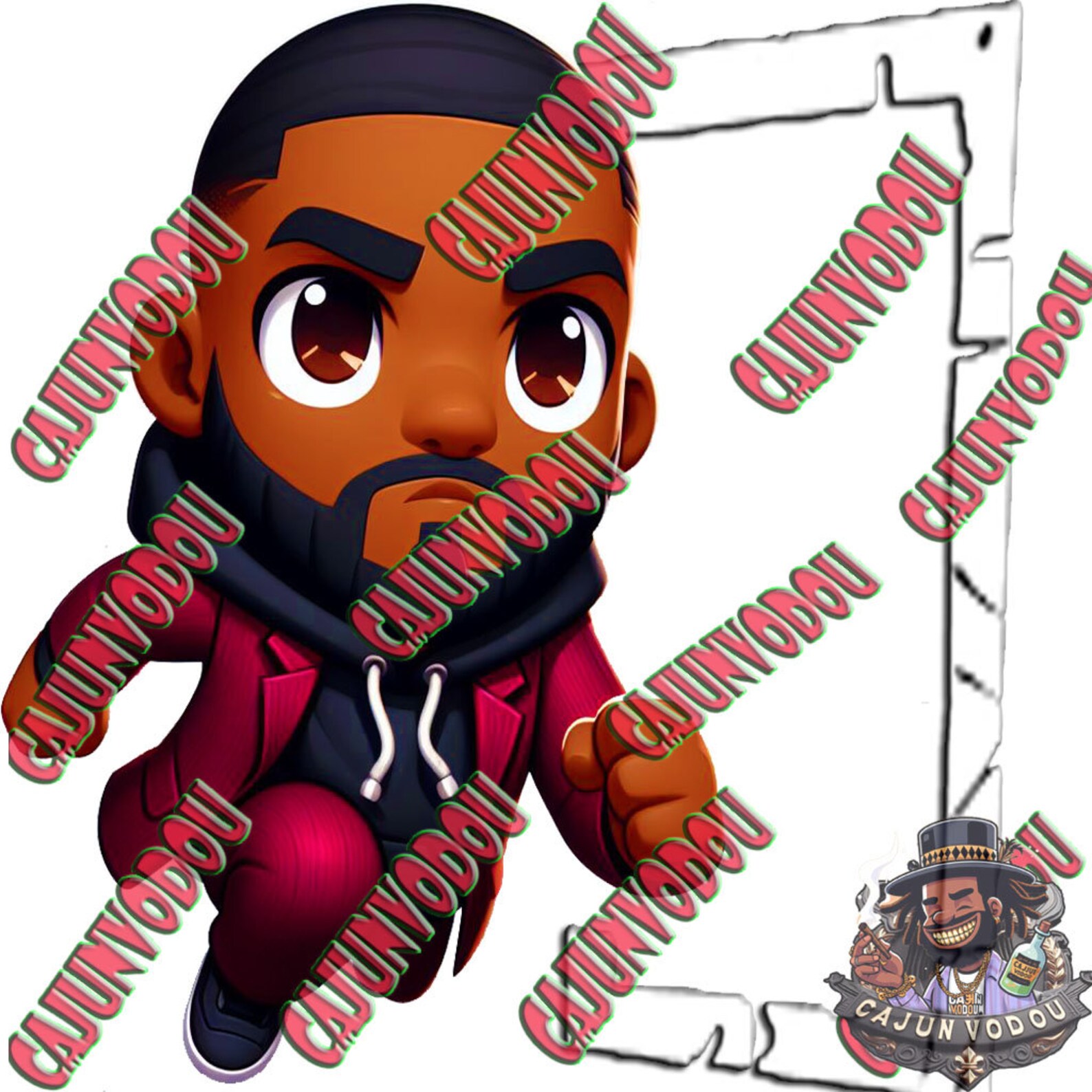 Twitch Emote - Adam Discord Emote, Adam Escaping PNG, Dead by Daylight ...