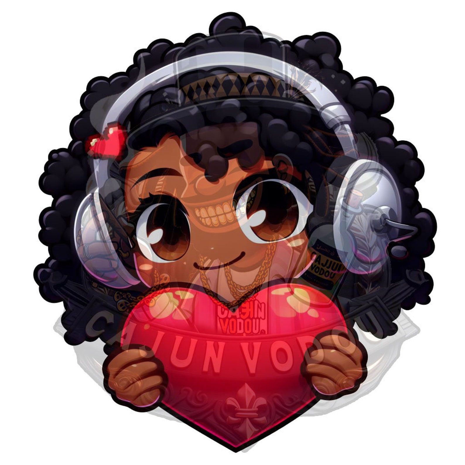 Black Girl Magic 6 Emote Pack | Discord | Stream and Gaming - Etsy