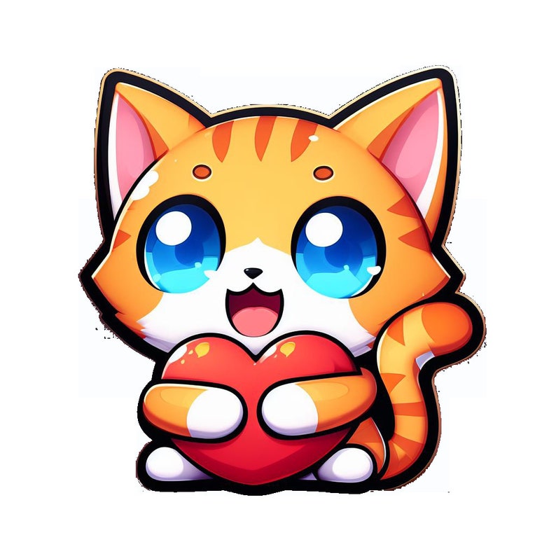 MEOW 6 Emote Pack | Discord | Stream and Gaming - Etsy
