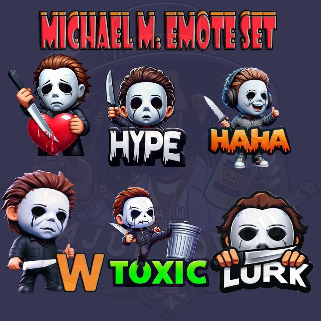 Micheal M. 6 Pack Horror Emote | Killer | Dbd Emote | Horror Emote ...