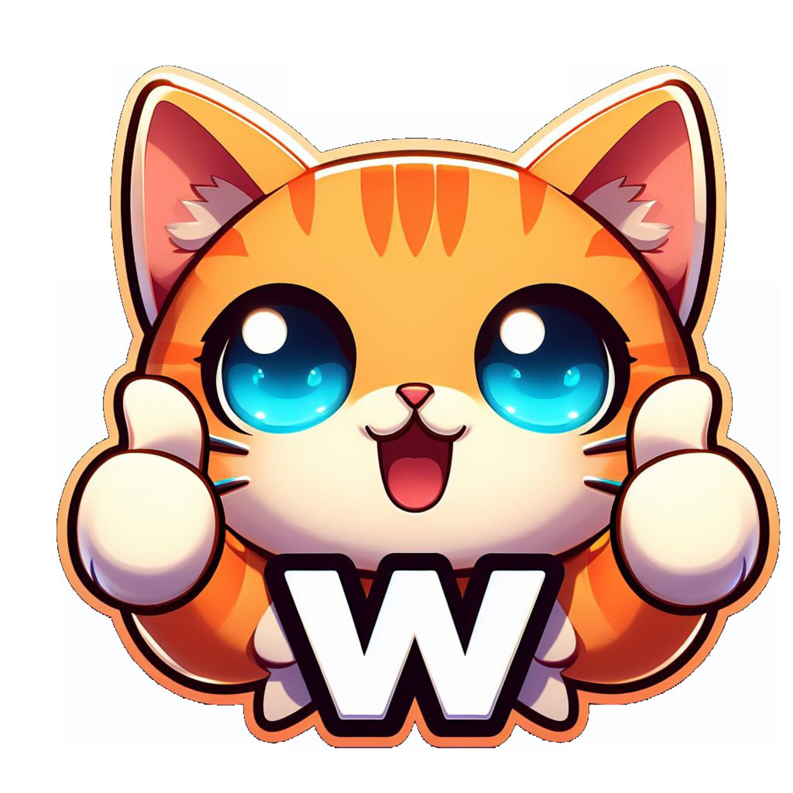 MEOW 6 Emote Pack | Discord | Stream and Gaming - Etsy